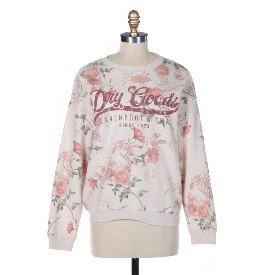 Originality Dry Goods Floral Pullover (Extended Sizes Available) at Dry ...